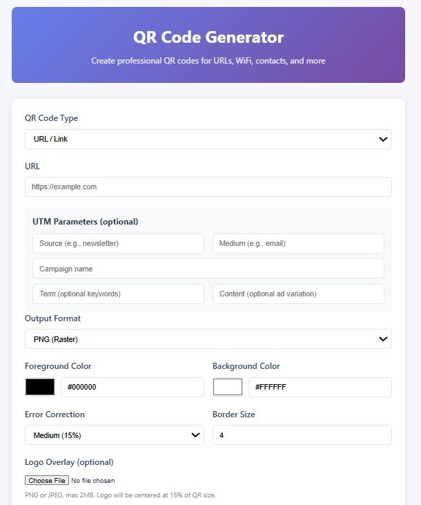 Free QR Code Generator (No Sign Up) – Custom QR Codes Online